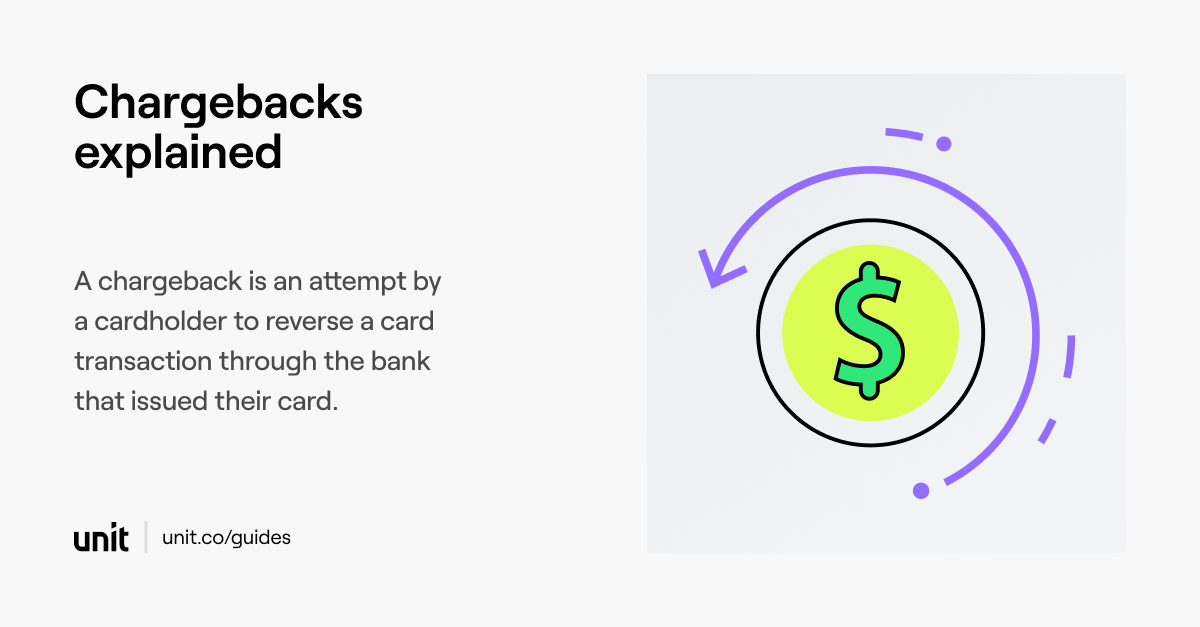 Unit | The complete guide to understanding and reducing chargebacks