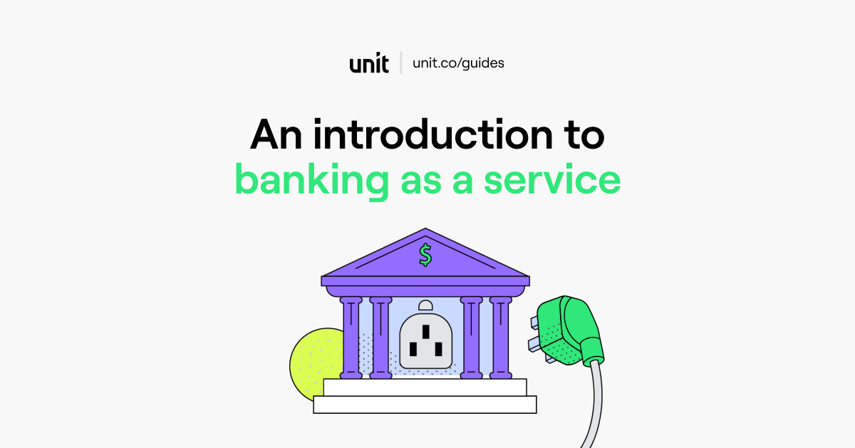 Unit | An introduction to banking as a service