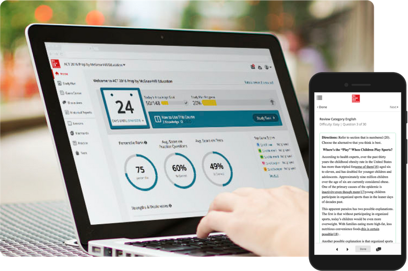 Solutions Overview | Test/Exam/Certification Prep | BenchPrep