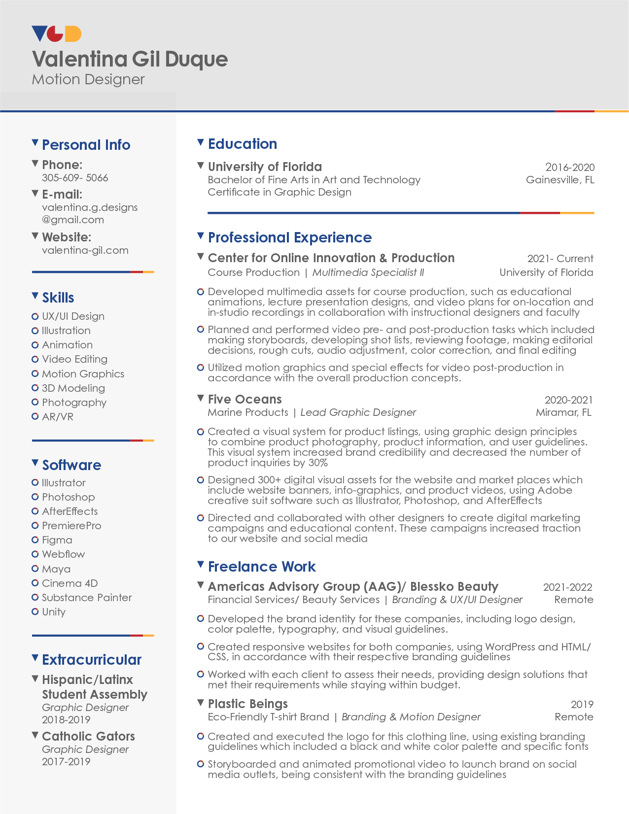 Valentina Gil Duque - Portfolio