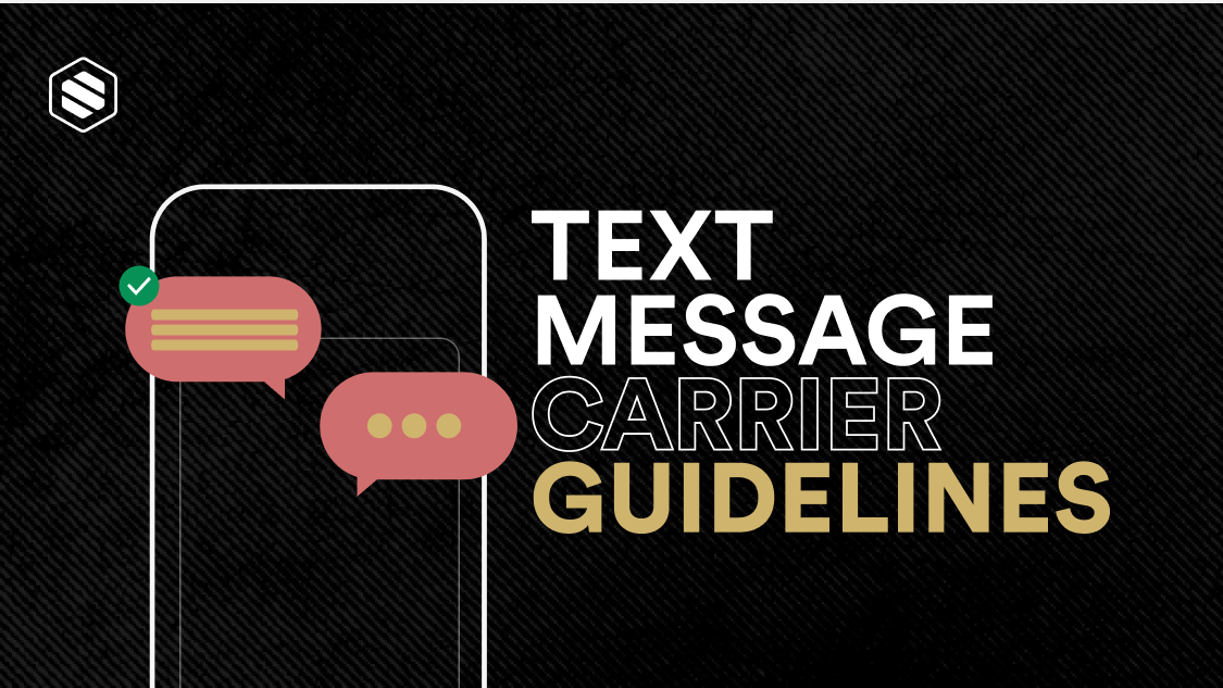 Text Message Carrier Guidelines
