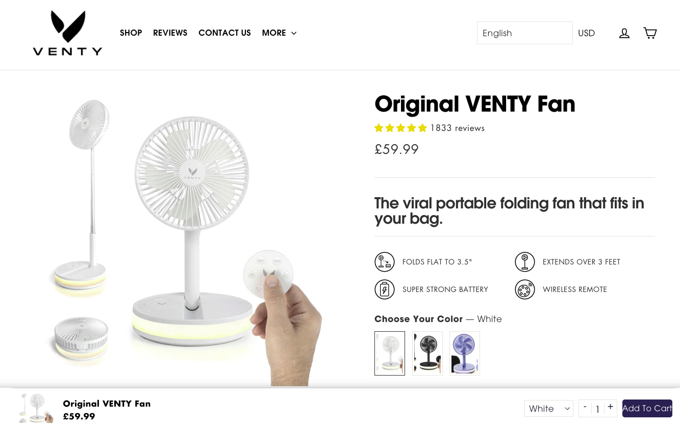 20 Examples of Successful One-Product Shopify Stores | Dropship