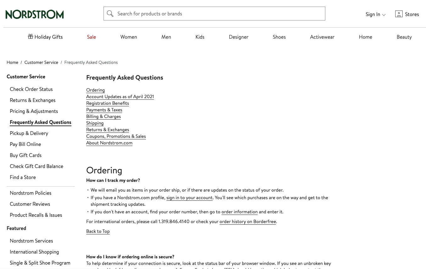 25 E-Commerce FAQ Page Examples To Learn From | Dropship
