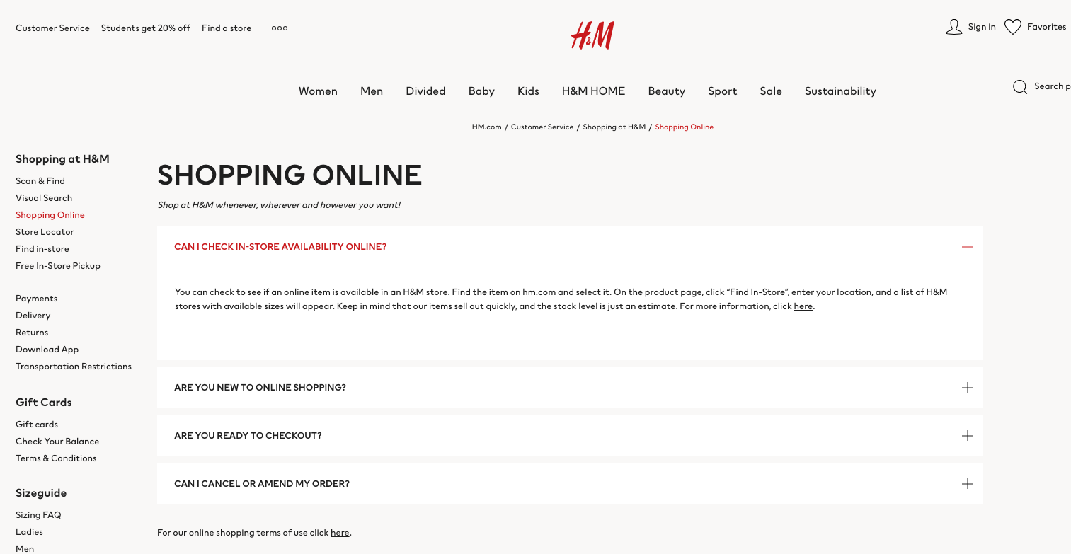 25 E-Commerce FAQ Page Examples To Learn From | Dropship