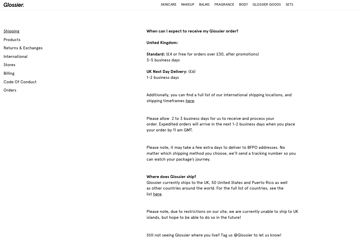 25 E-Commerce FAQ Page Examples To Learn From | Dropship