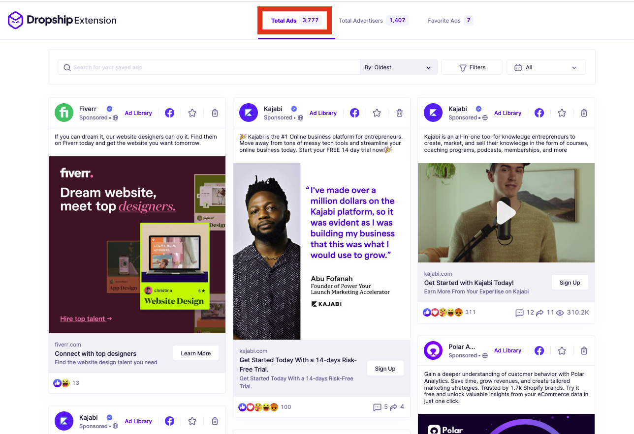 How to Find Sponsored Ads on Facebook | Dropship