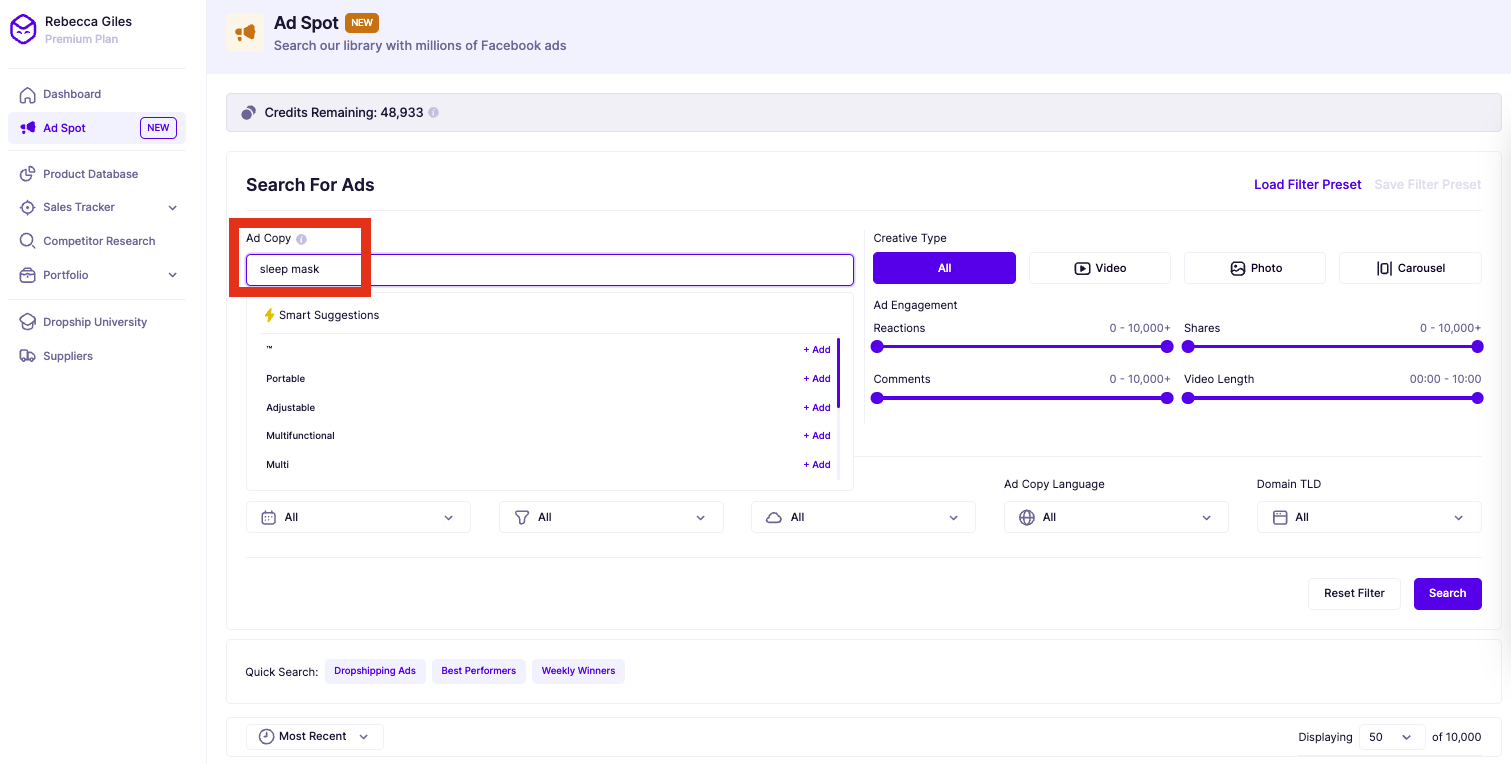Ways To Use Facebook Ad Library To Find & Beat Your Competitors | Dropship