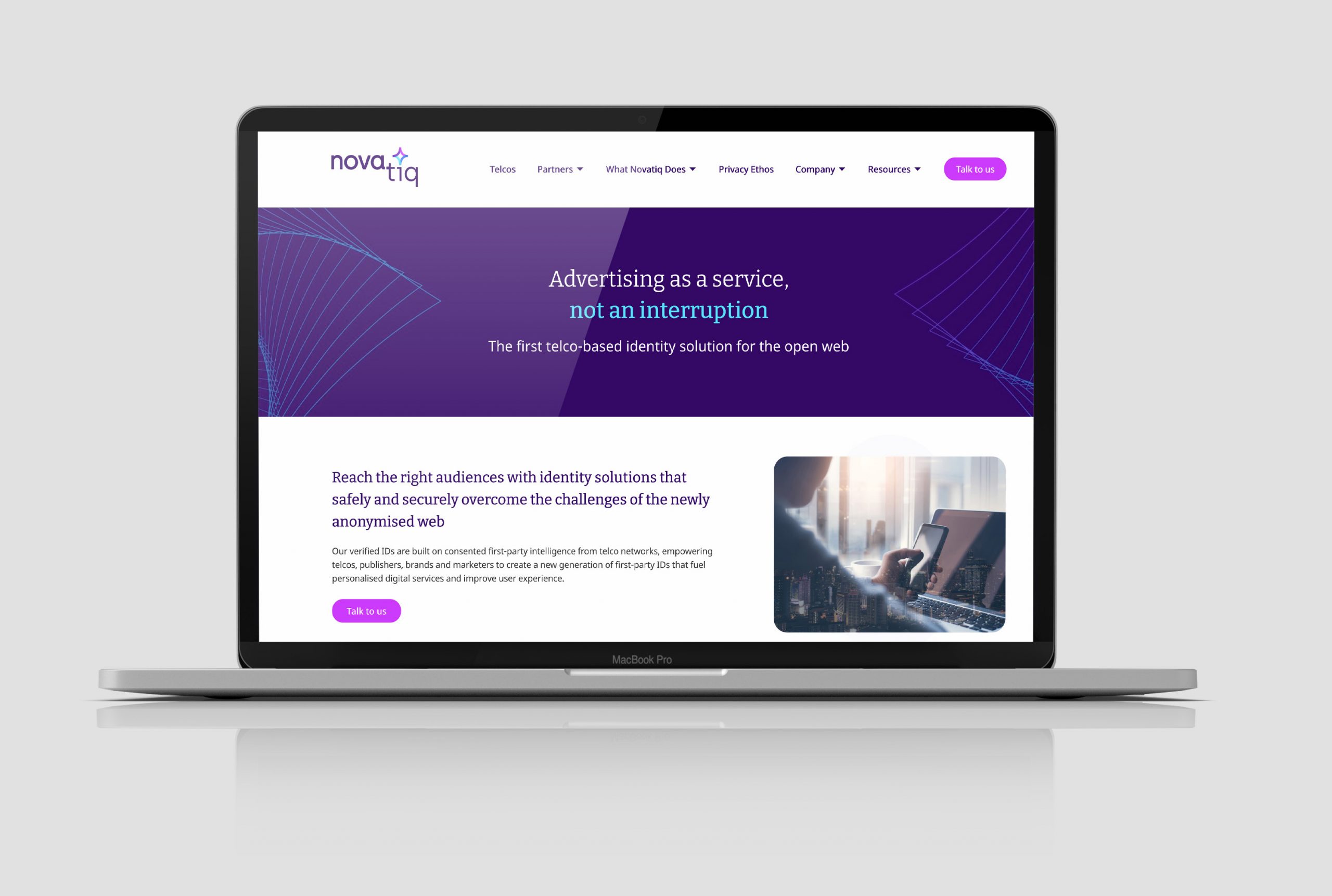 Notion portfolio: Novatiq