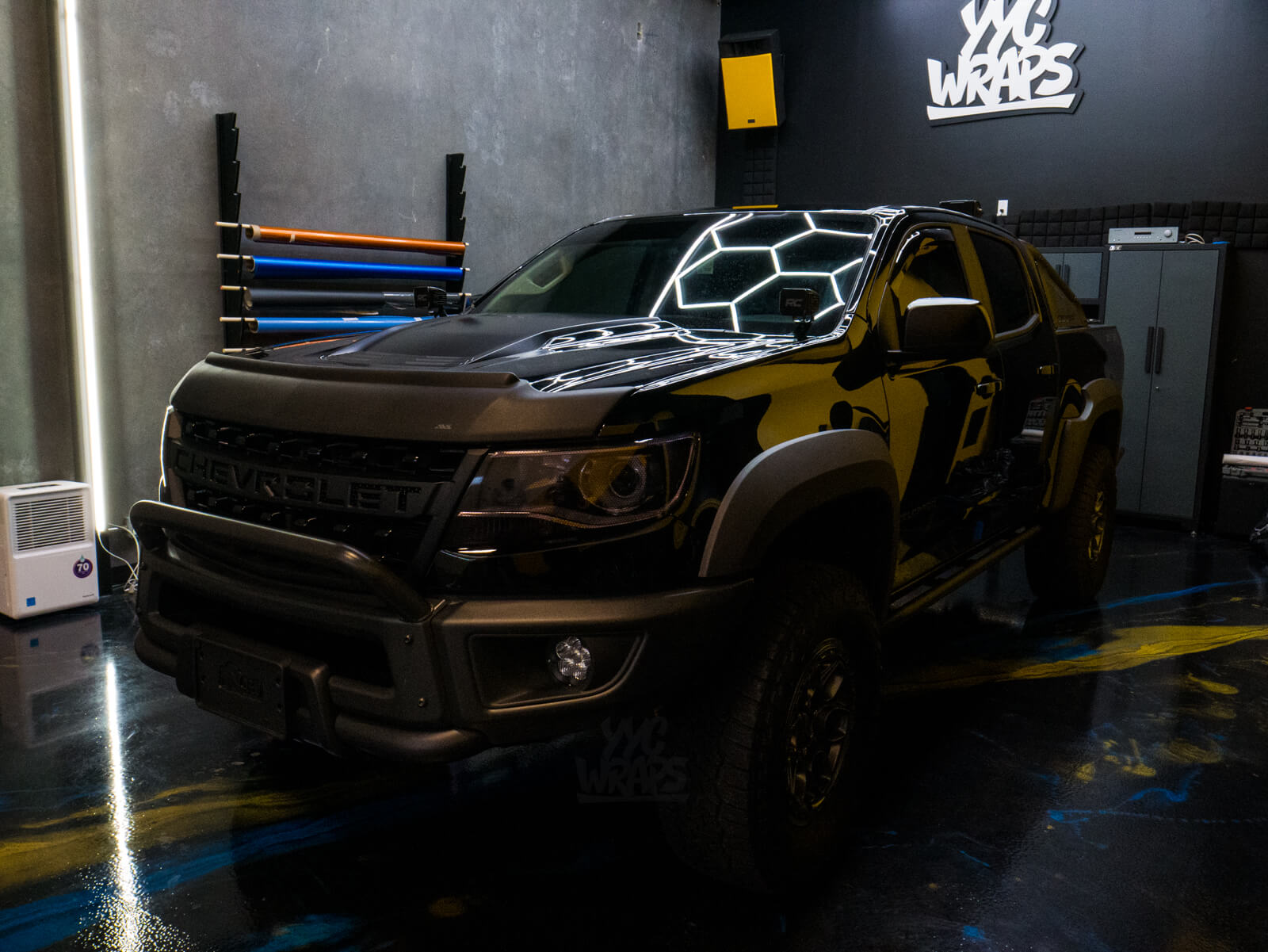 Chevy Zr2 Bison Vinyl Wrap