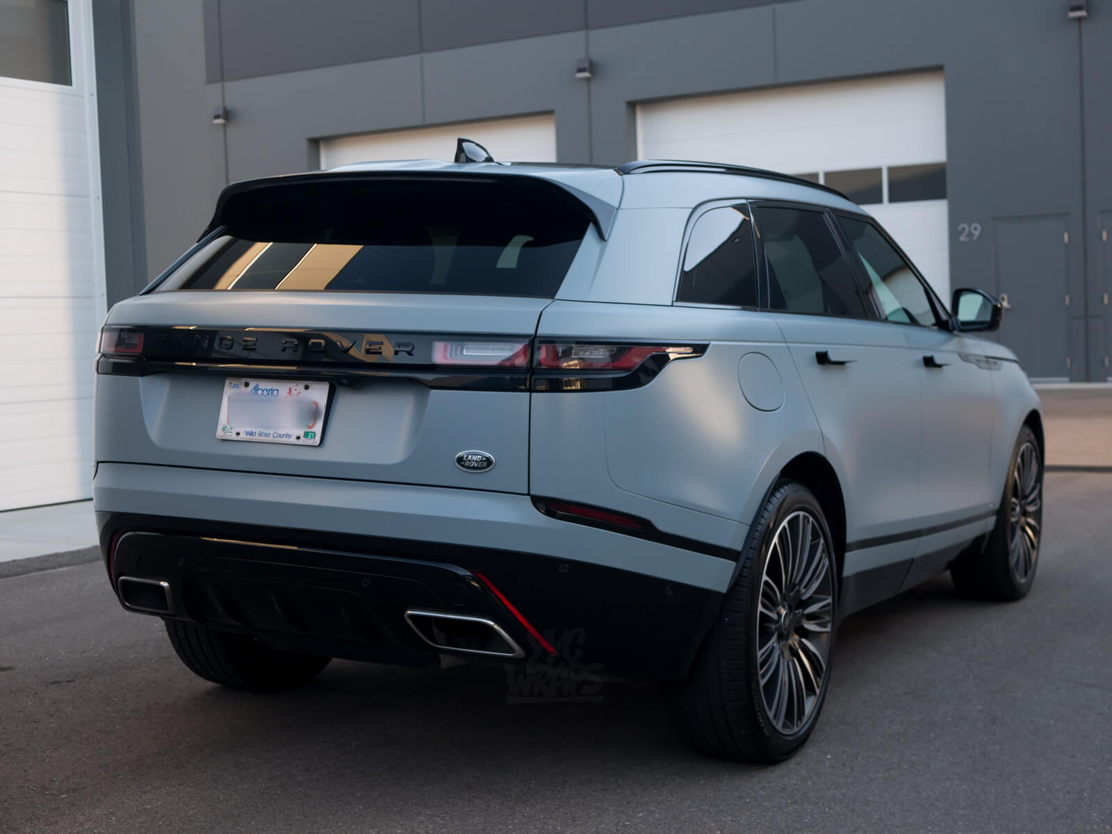Range Rover Velar Vinyl Wrap Colour Change