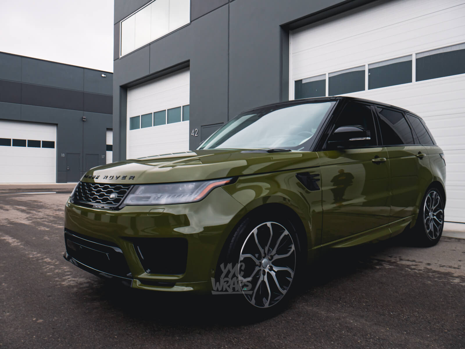 Range Rover Colour Change Vinyl Wrap