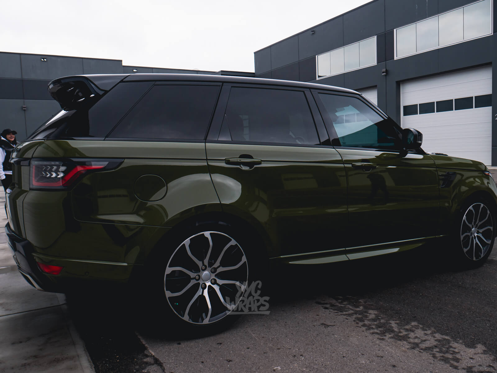 Range Rover Colour Change Vinyl Wrap