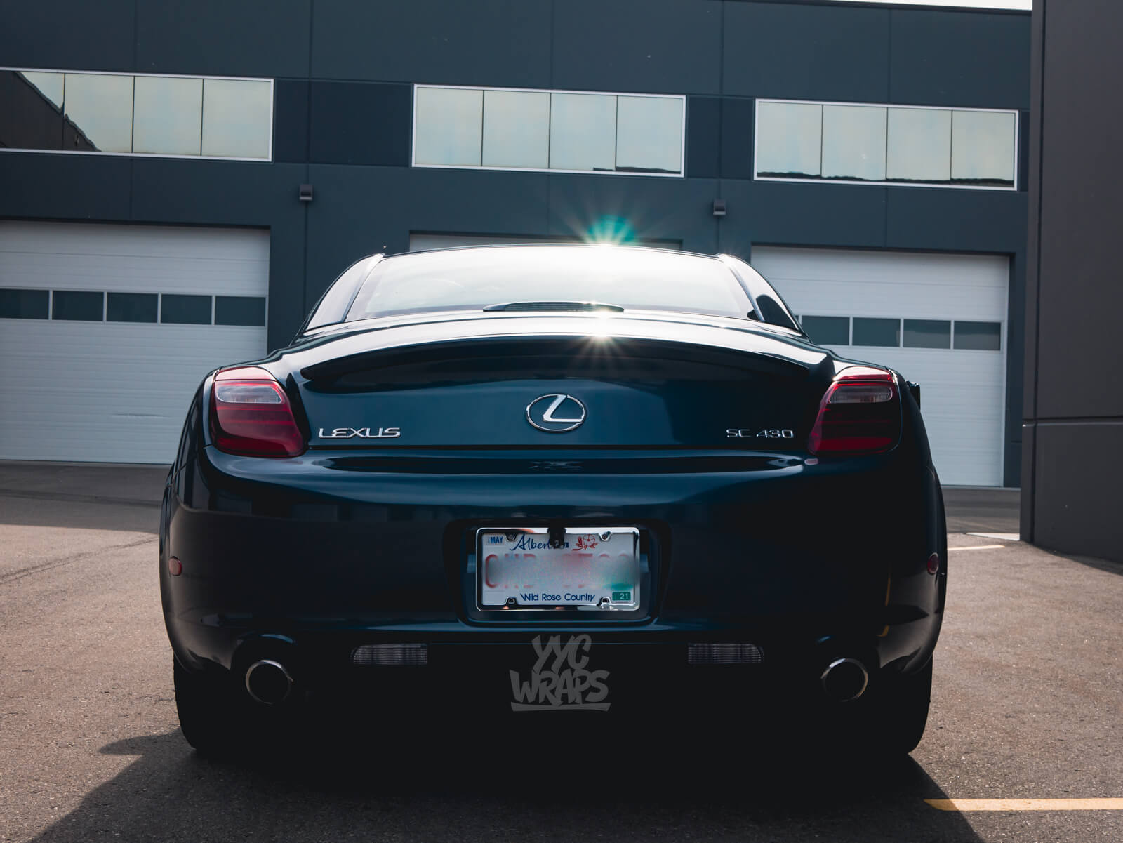 Lexus Colour Change Vinyl Wrap