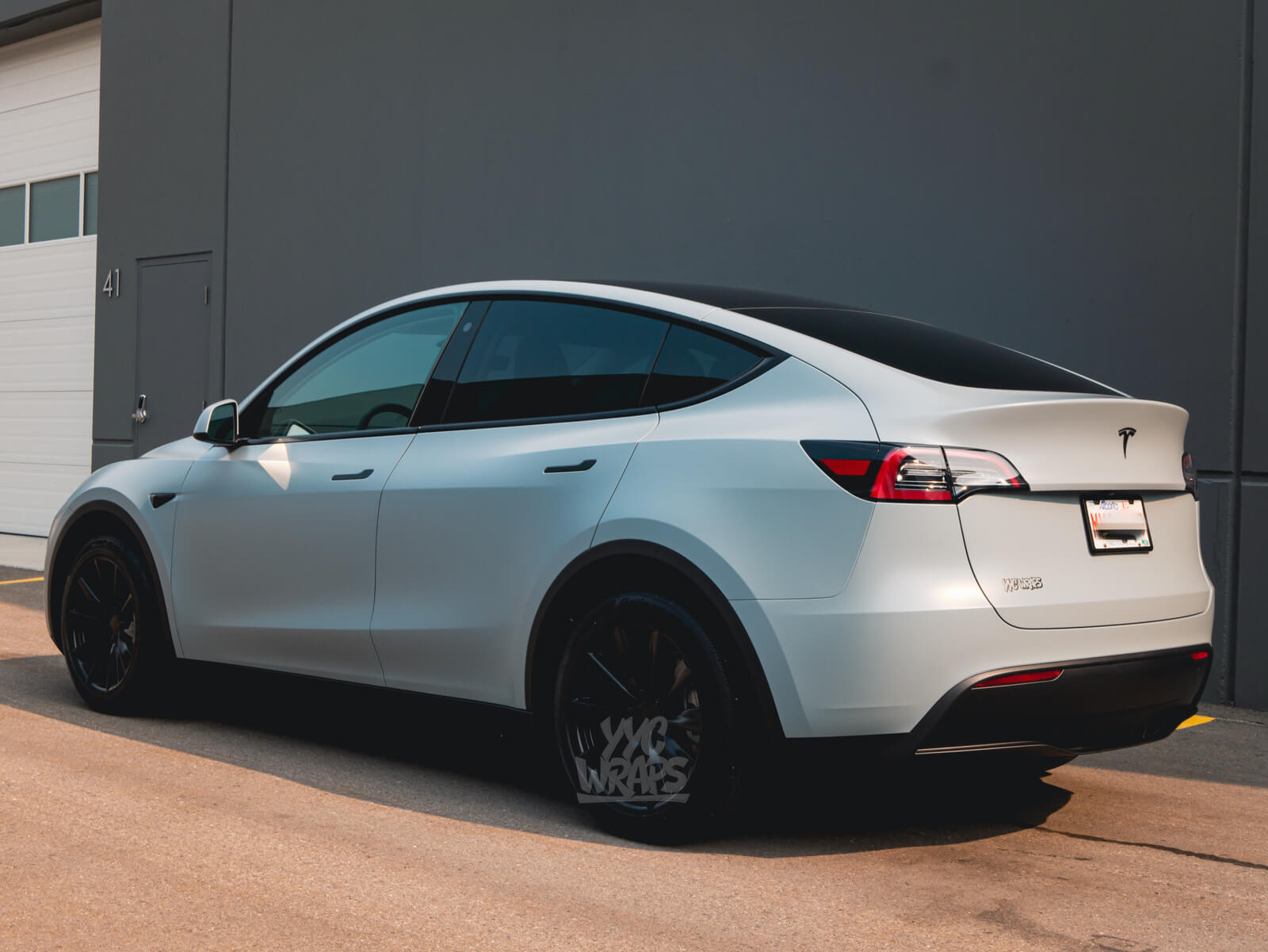 Tesla Model Y Colour Change Vinyl Wrap