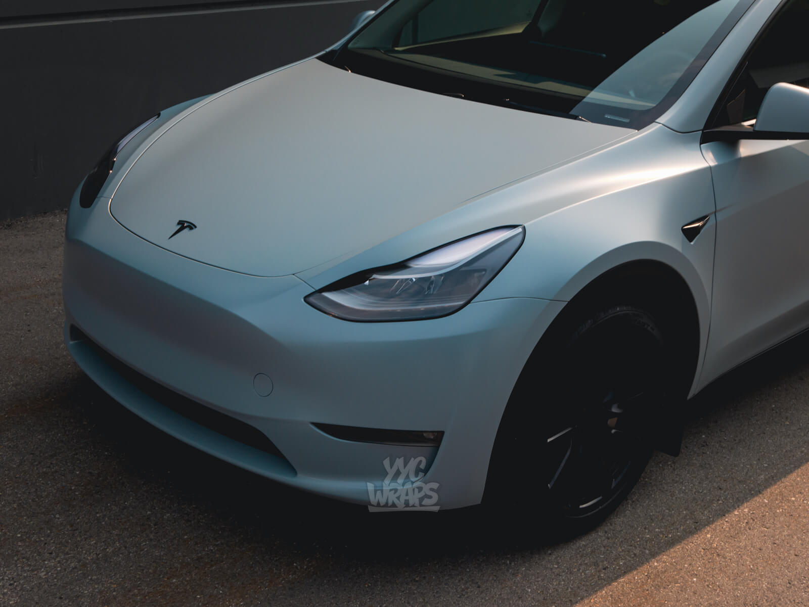 Tesla Model Y Colour Change Vinyl Wrap