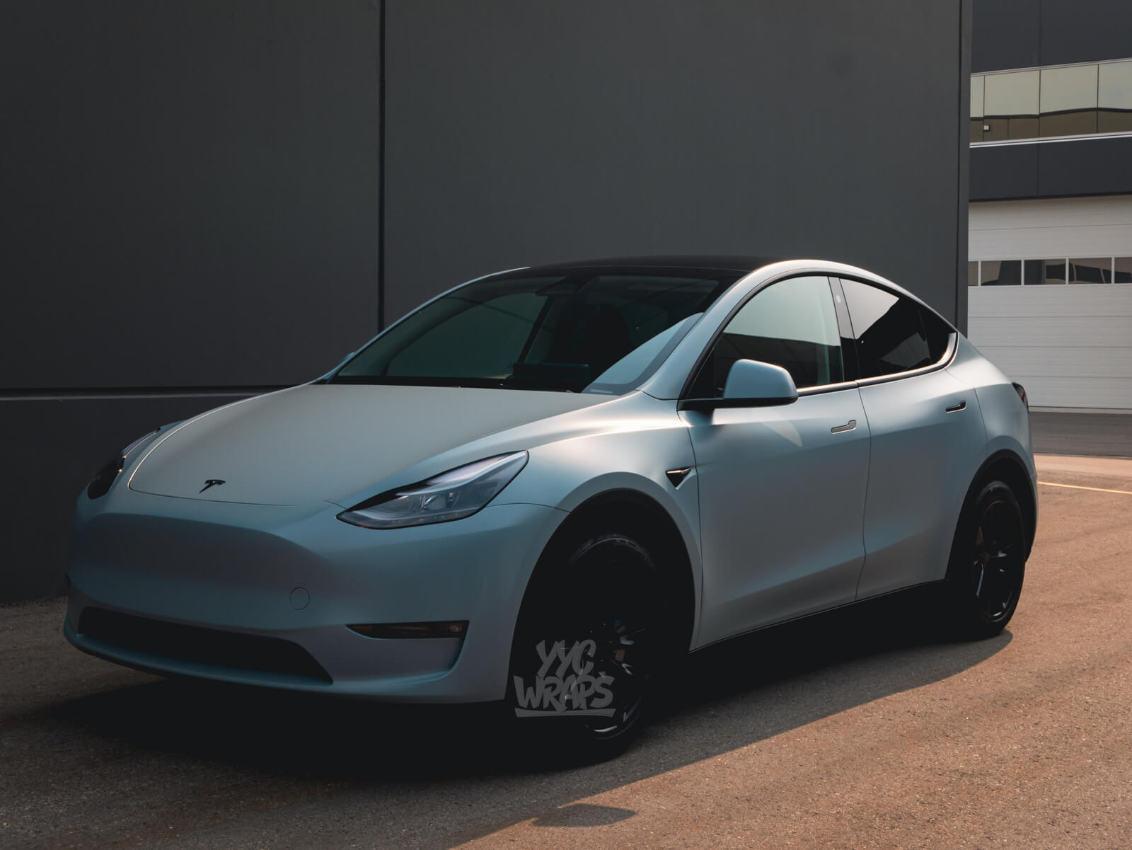 Tesla Model Y Colour Change Vinyl Wrap