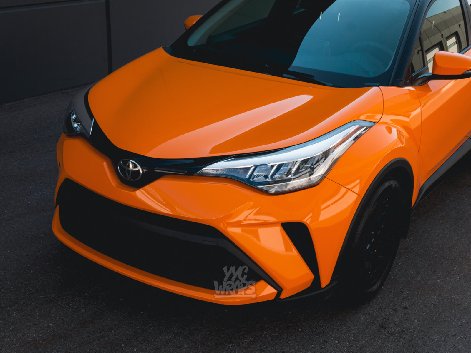 Toyota CHR Vinyl Wrap Colour Change