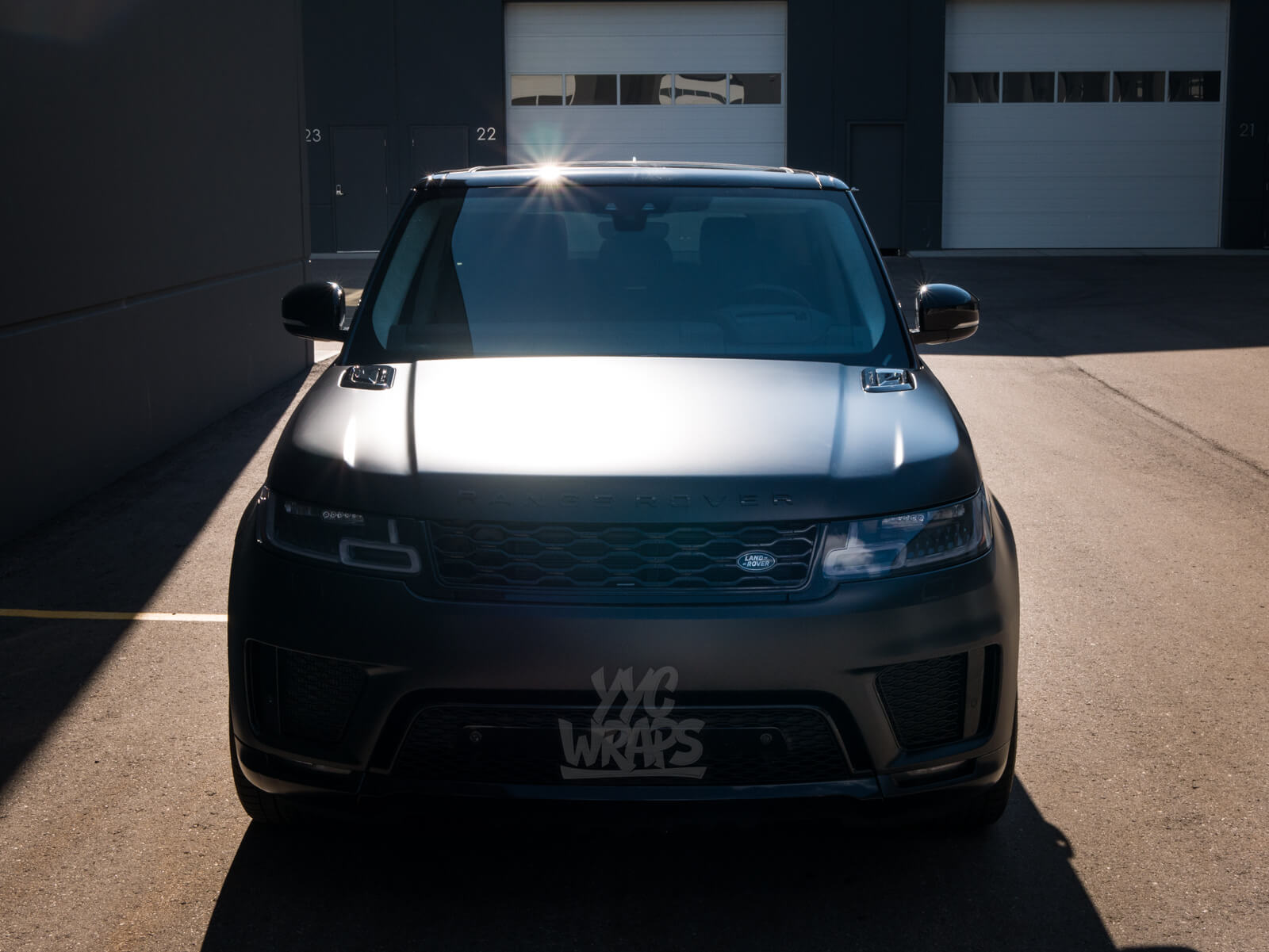 Range Rover Satin Black Wrap