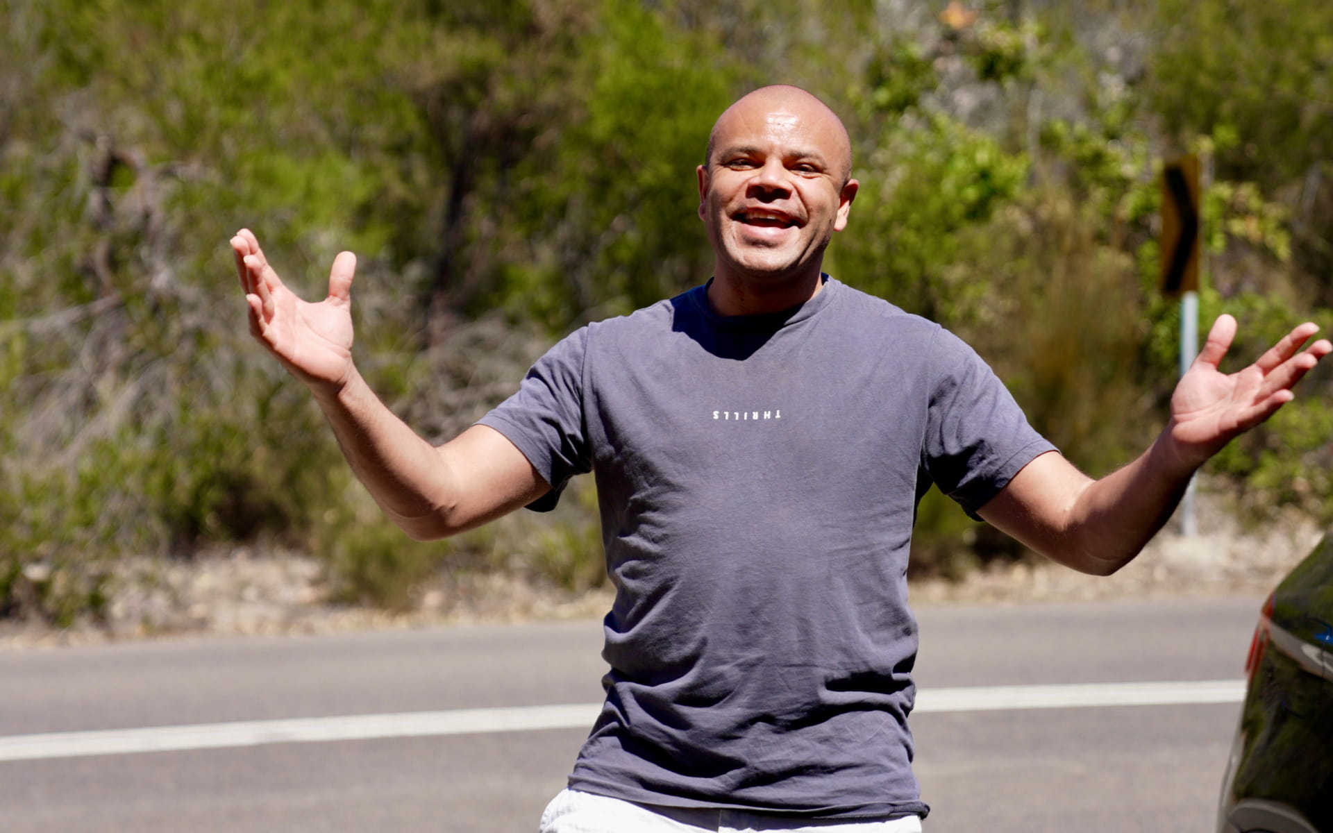 Bushwalking with Luke Carroll