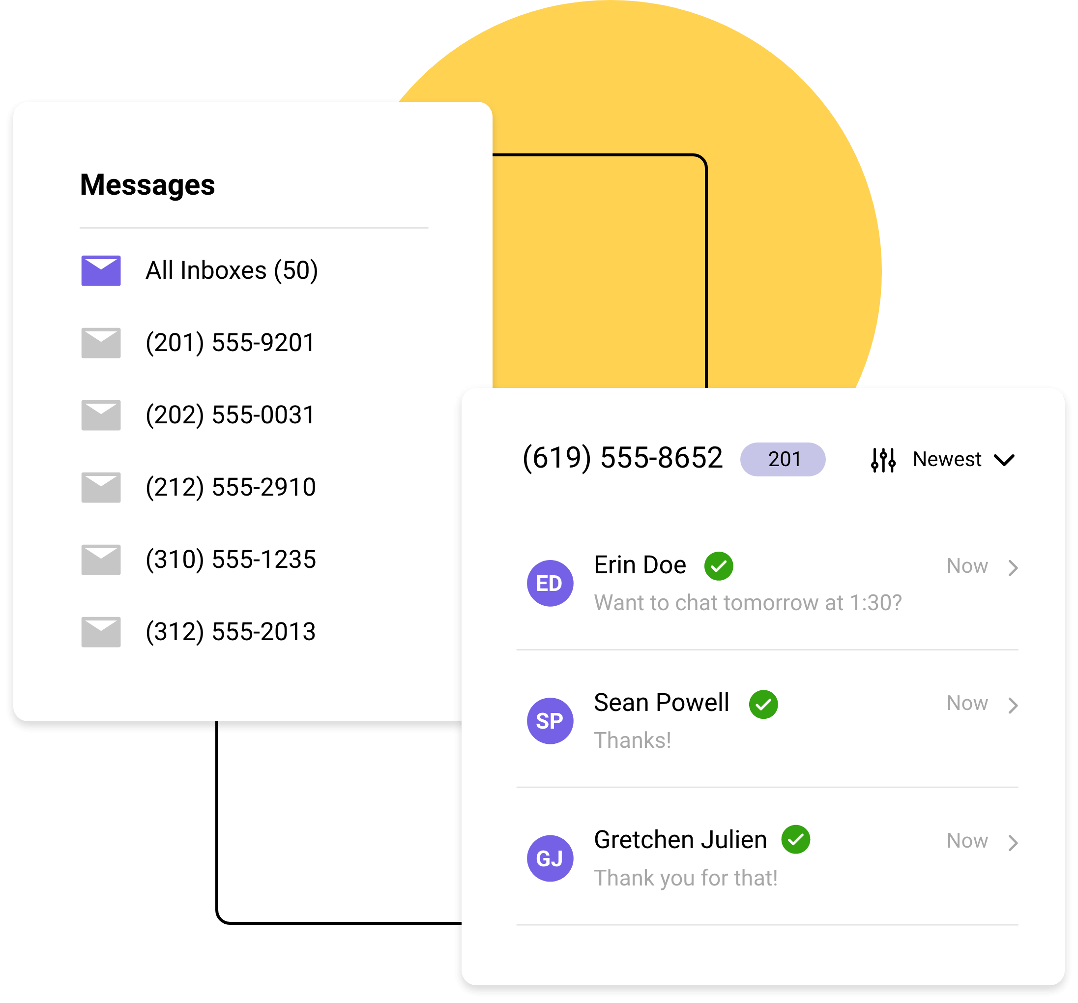 Sense Text Messaging | Two-way texting for recruiters
