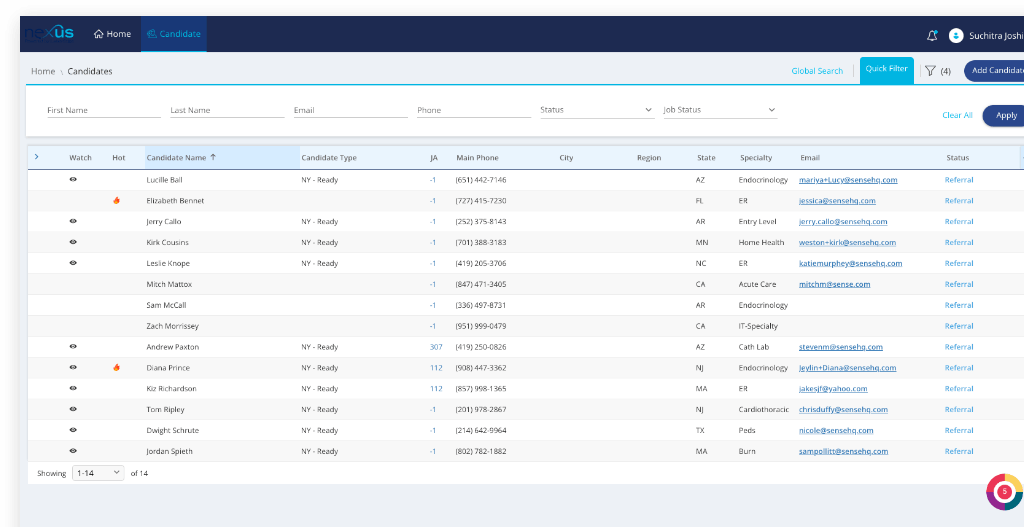 Bullhorn Recruitment Software Integration | Sense