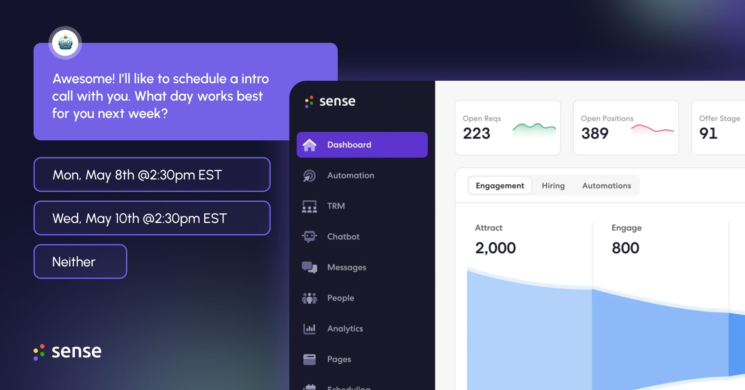 Sense Talent Engagement Platform