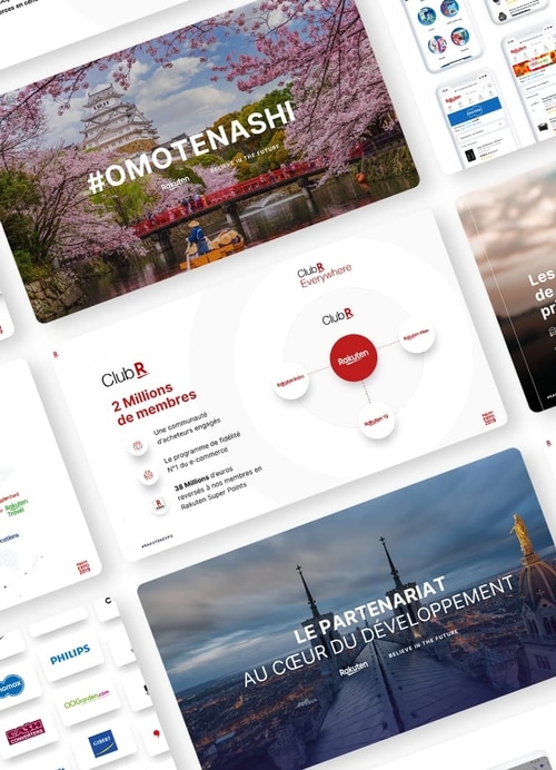 Présentation PowerPoint pour Rakuten | Slidor