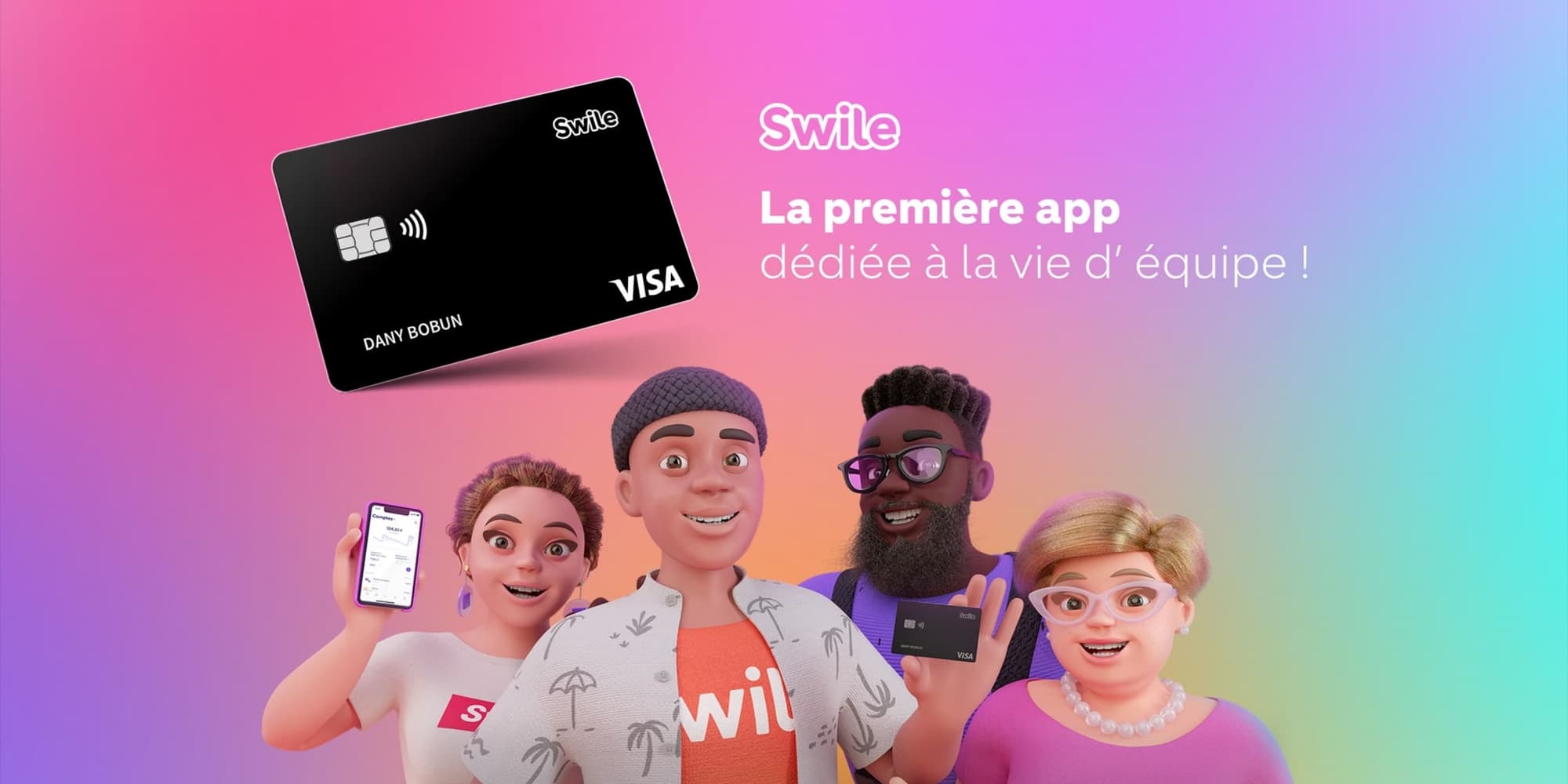 Présentation commerciale pour Swile | Slidor