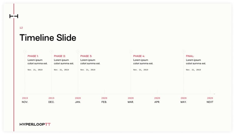 Présentation PowerPoint pour HyperloopTT | Slidor