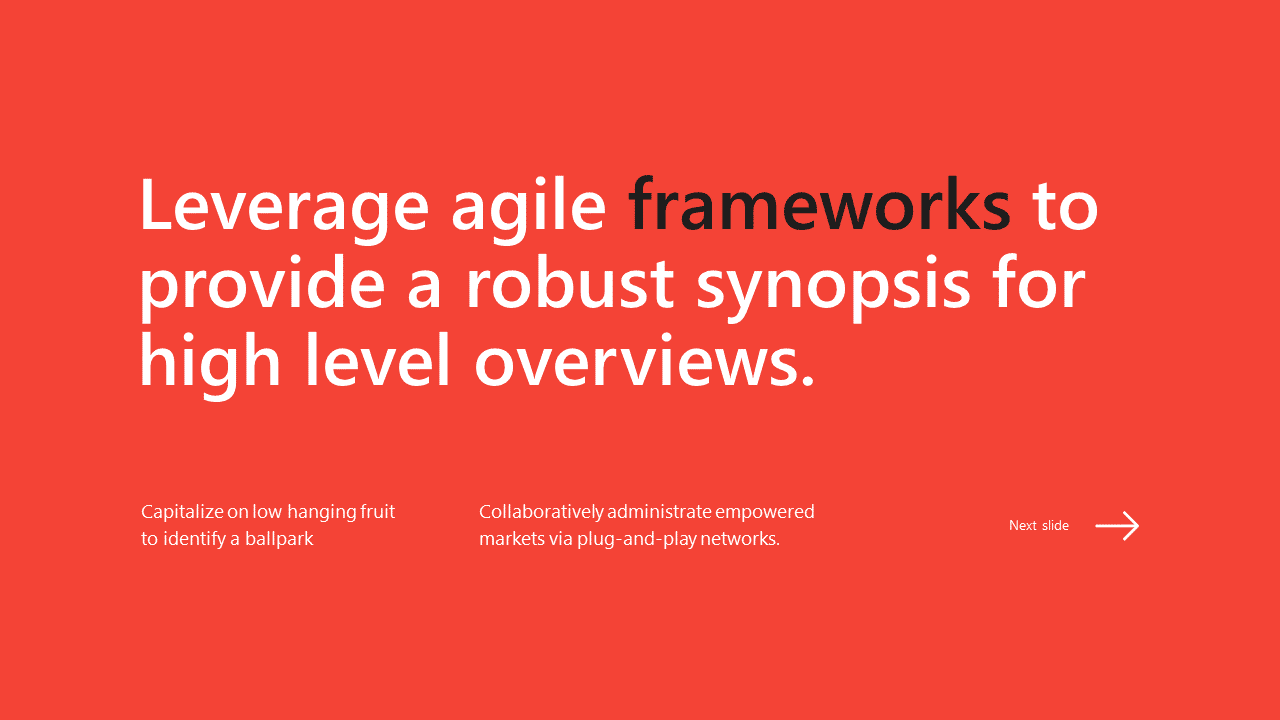 Glide - Free PowerPoint Template by Slidor