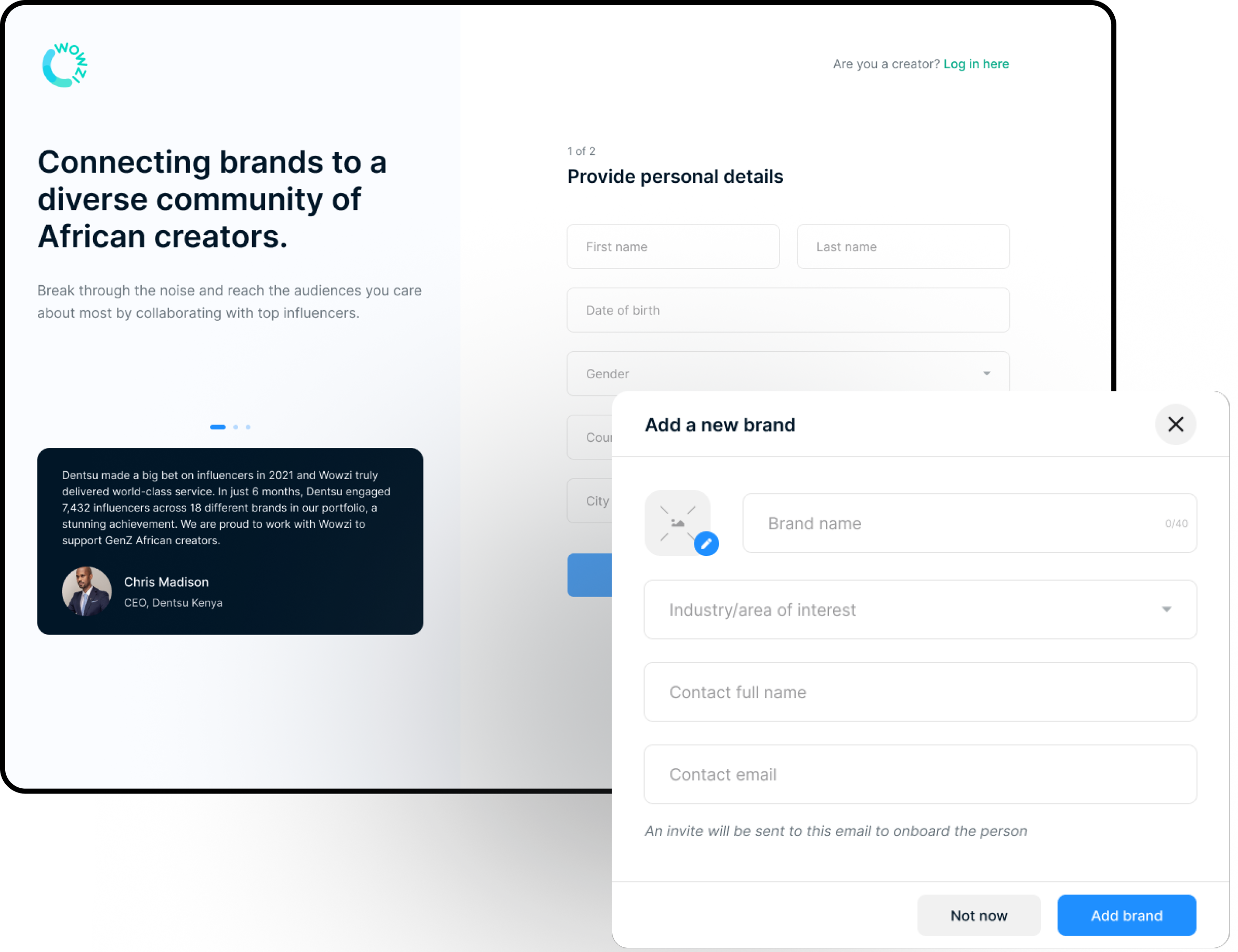 Wowzi | Africa's Most Powerful Creator Commerce Platform