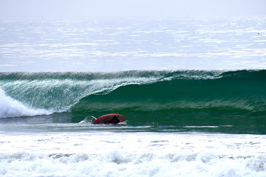 The Art of Falling: How Should a Surfer Wipe Out? | OMBE