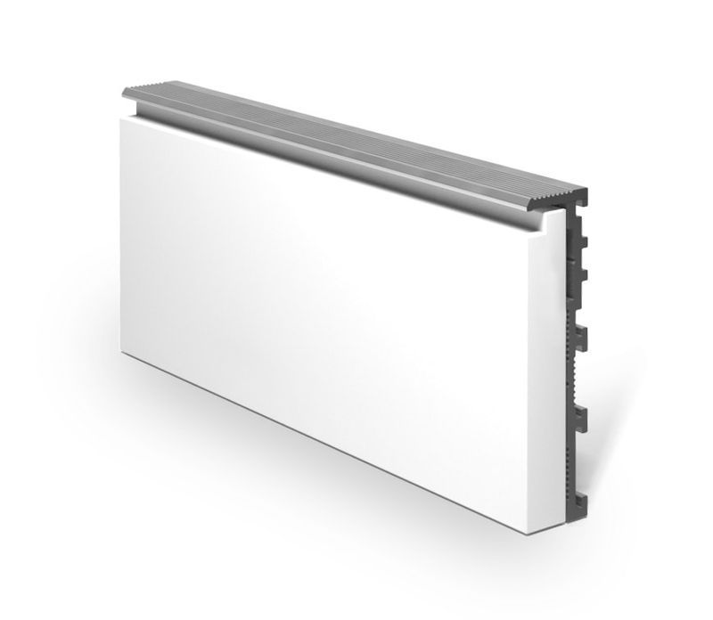 Modern flush baseboard Dorsis Linus | Angelbau