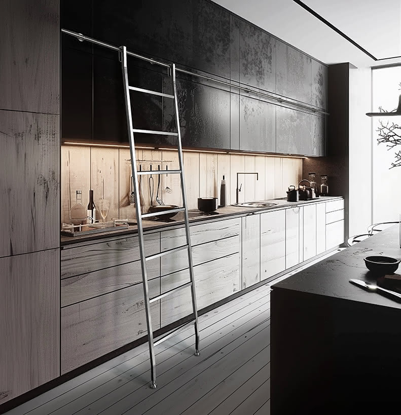 MWE Modern Interior Ladders