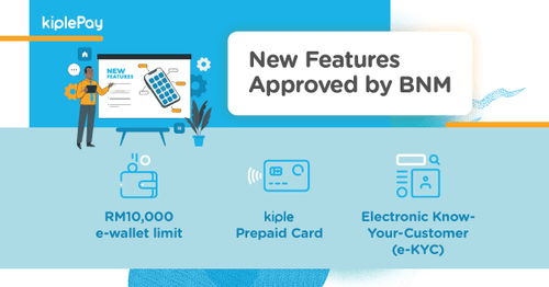 BNM approves three new features in Green Packet's e-wallet kiplePay