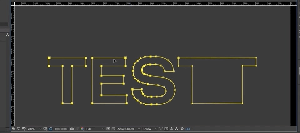 How To Stretch And Smear Text