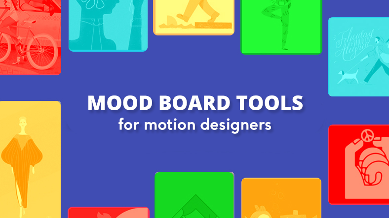 Want to create mood boards for your motion graphics projects?