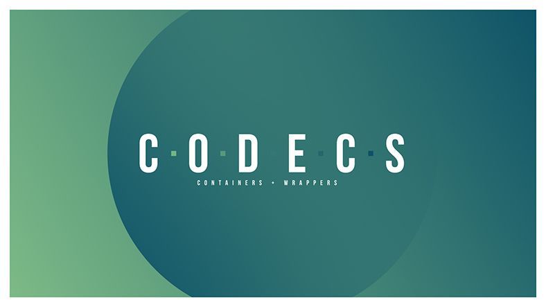 Video Codecs in Motion Graphics