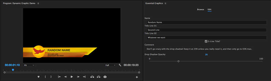 How To Use The Essential Graphics Panel 2023 