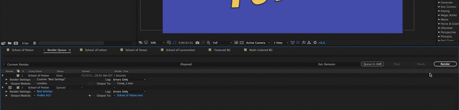 How To Create A GIF Using After Effects 2023 