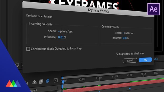 After Effects 101 Basic Keyframe Types
