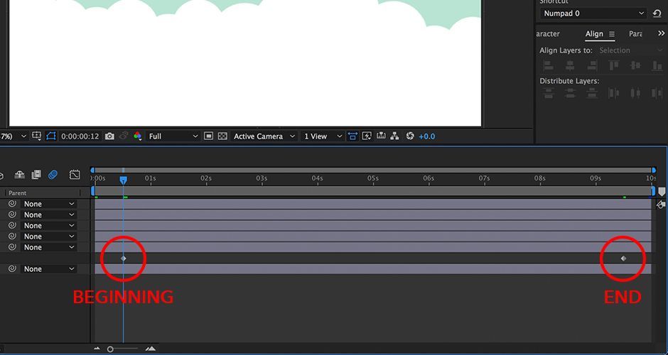 Apply Easy In And Out To All Keyframes After Effects Dillon Horpred