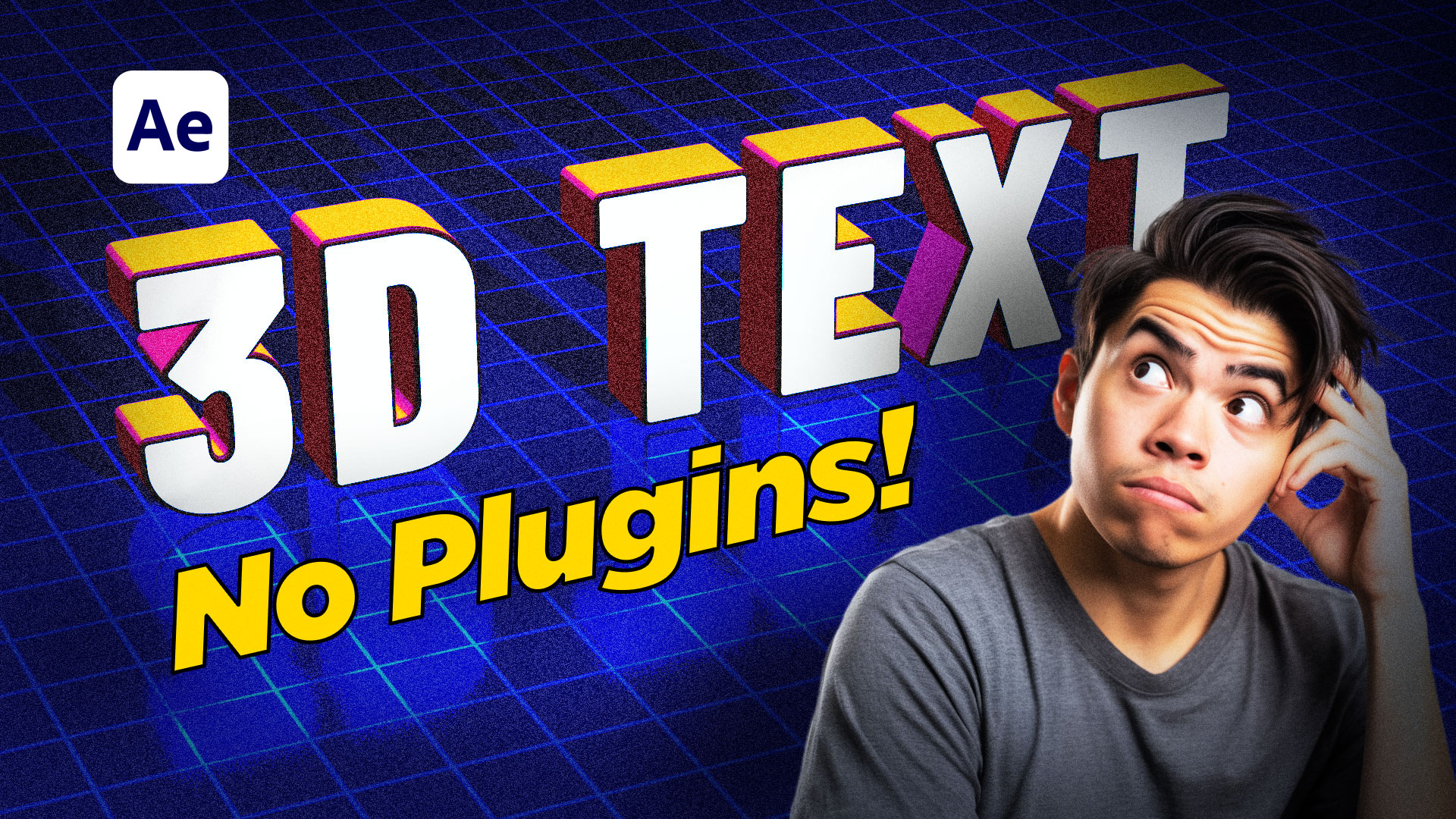 The Secret To Making Real 3D Text In After Effects
