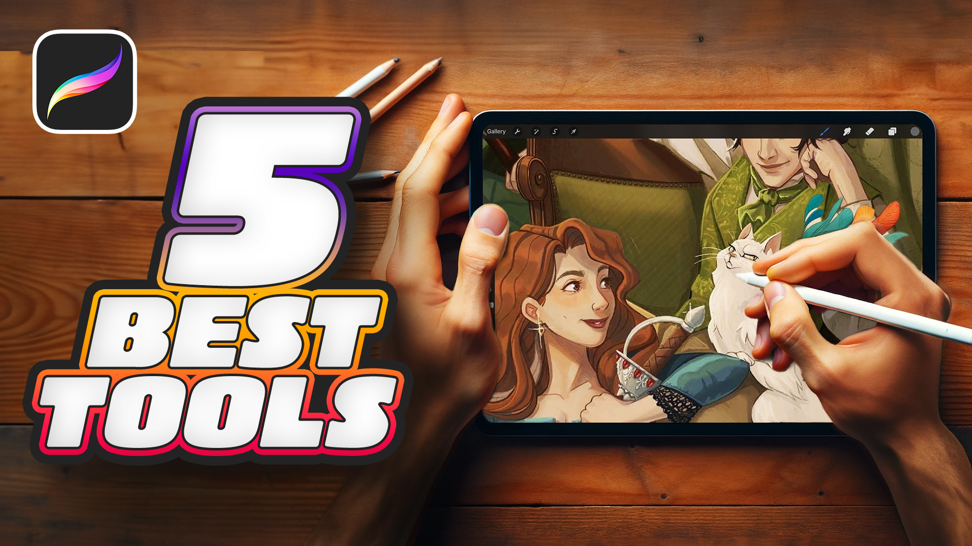 The 5 Best Procreate Tools for Character Design