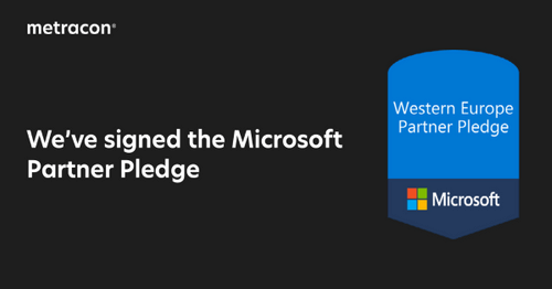 Nous avons signé le Microsoft Partner Pledge Switzerland