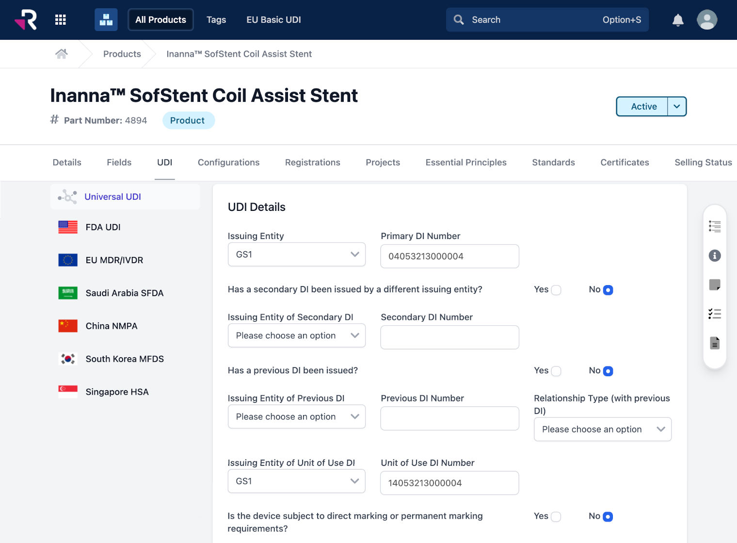 Rimsys UDI | Medical Device Regulatory Information Management Software