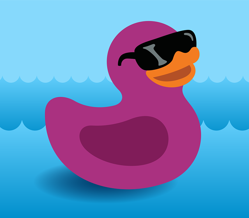 What's up with the duck?