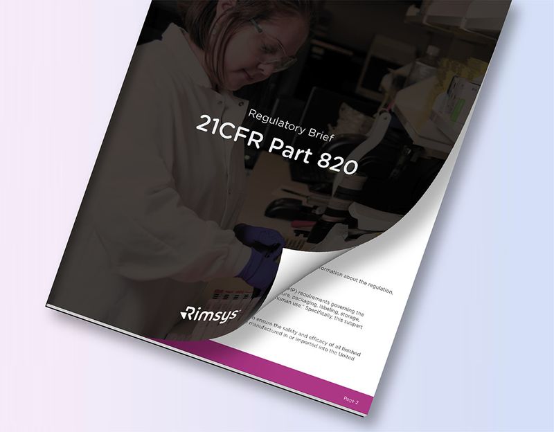 An overview of 21 CFR Part 820 - quality systems for medical device ...