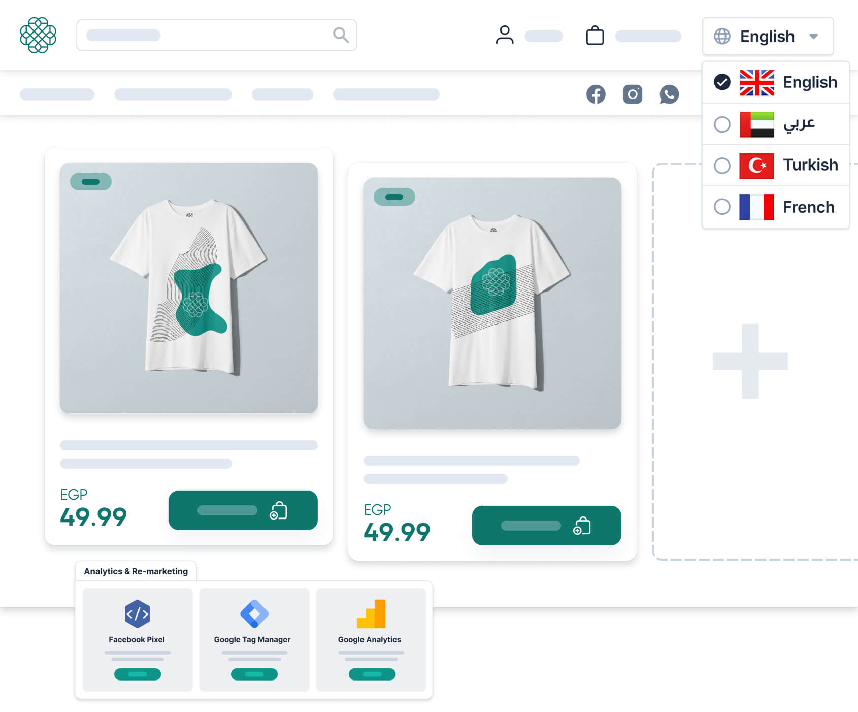 Create your online store & start selling today
