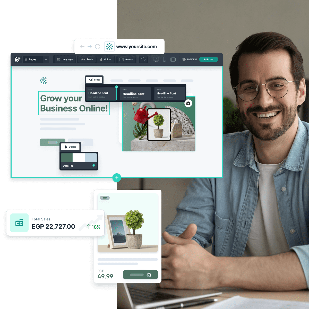 Wuilt - Create your website in 3 steps in less than 5 minutes
